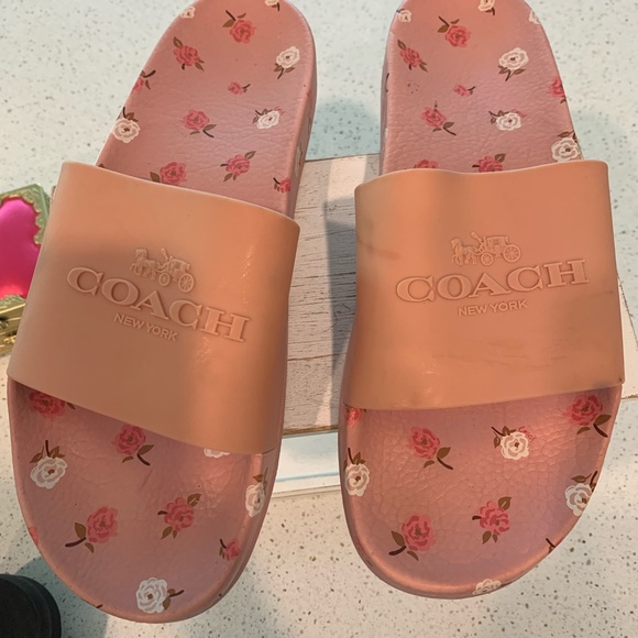 Coach | Shoes | Coach Slides | Poshmark